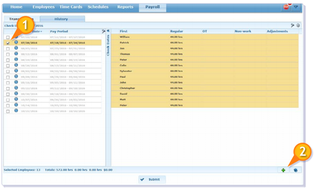 How to submit Payroll Data